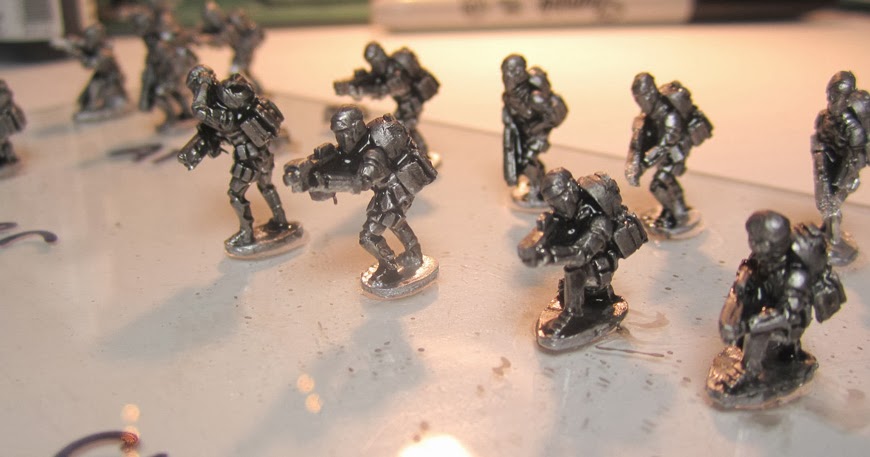 Tabletop Fix: ClearHorizon Miniatures - 15mm Hell Divers Release