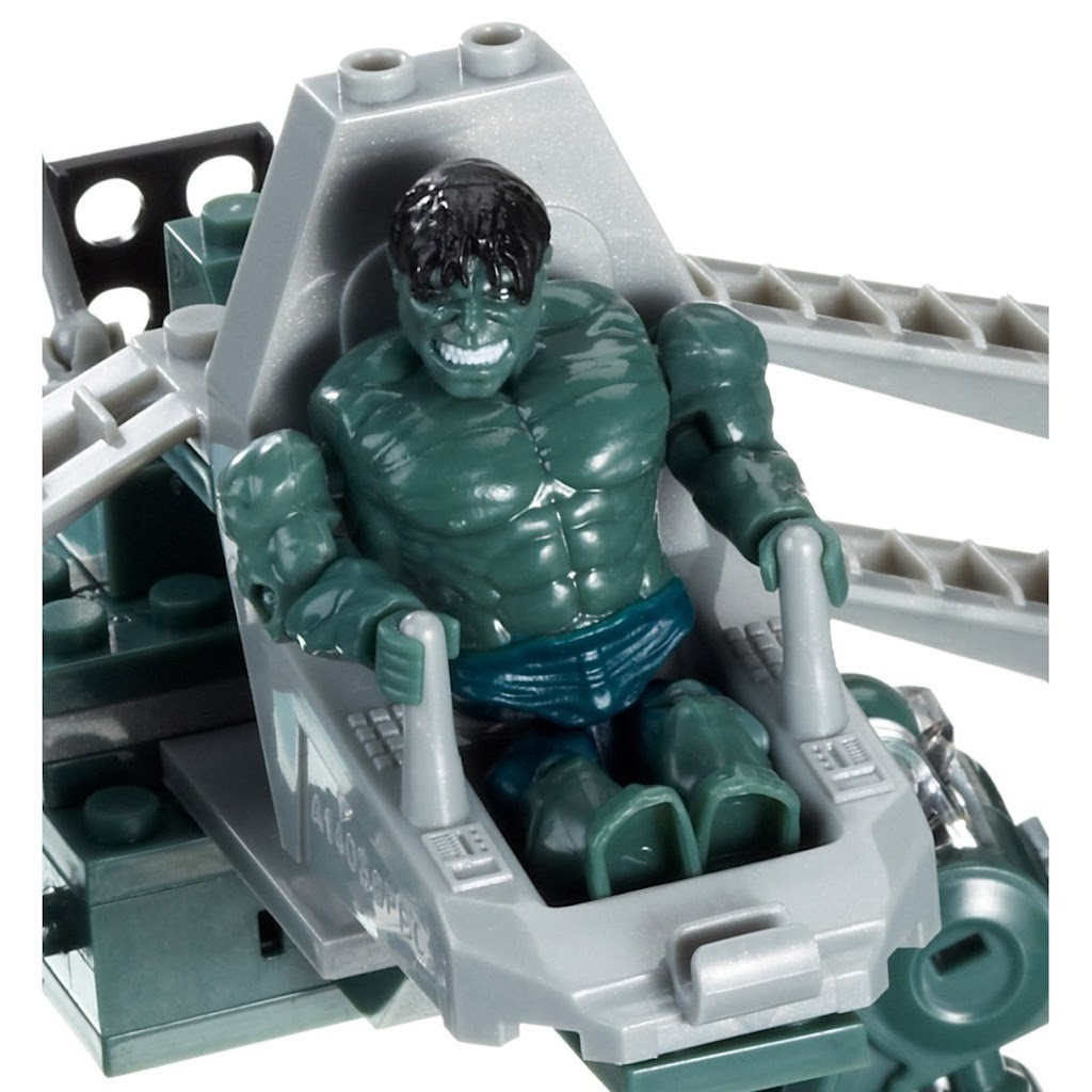 Bricker - Construction Toy by MEGABLOKS 2029 Hulk Techbot