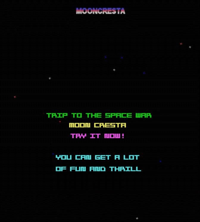 Indie Retro News: Moon Cresta - Faithful remake of the hit arcade game ...