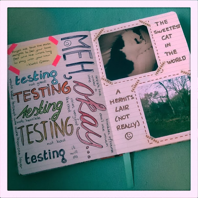 Caatje's Artsy Stuff: Introducing The Notebook