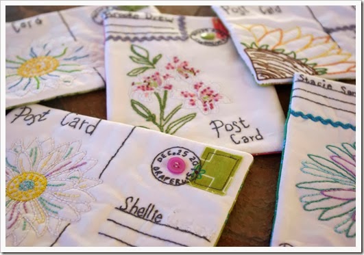 Sew Stormy: Postcard Embroidery