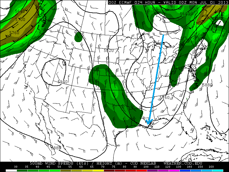 Santa Rosa Beach Weather: Long wave trough will give way to the Bermuda ...
