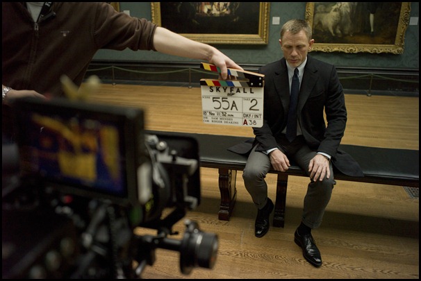 Skyfall–Behind the scenes in pictures | The Movie Bit