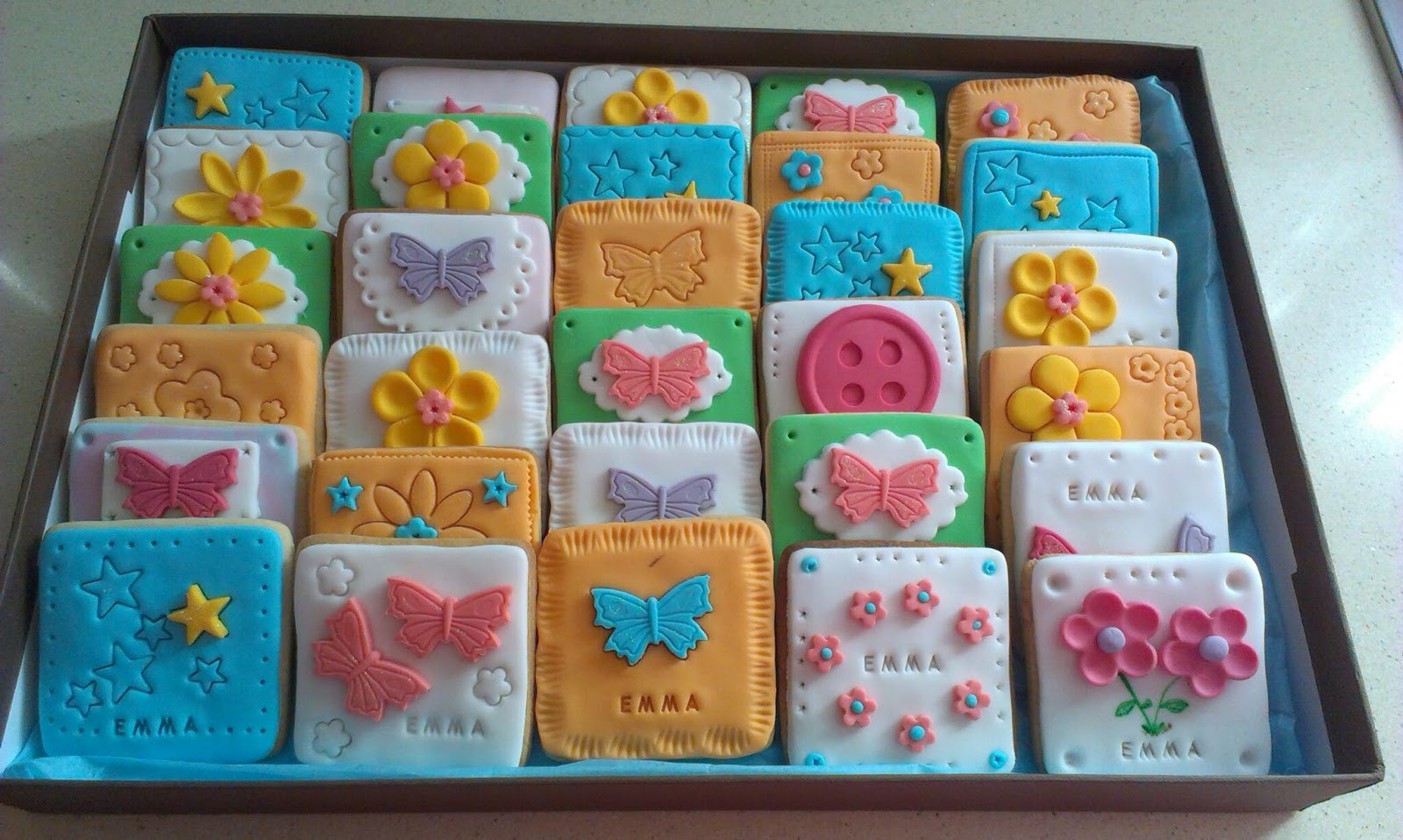 Galletas y pasteles Amnistia: Galletas para Emma