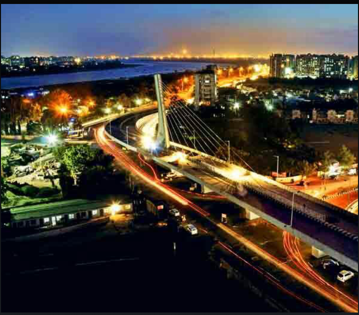 Photos of Surat: New flyover at Star bazaar