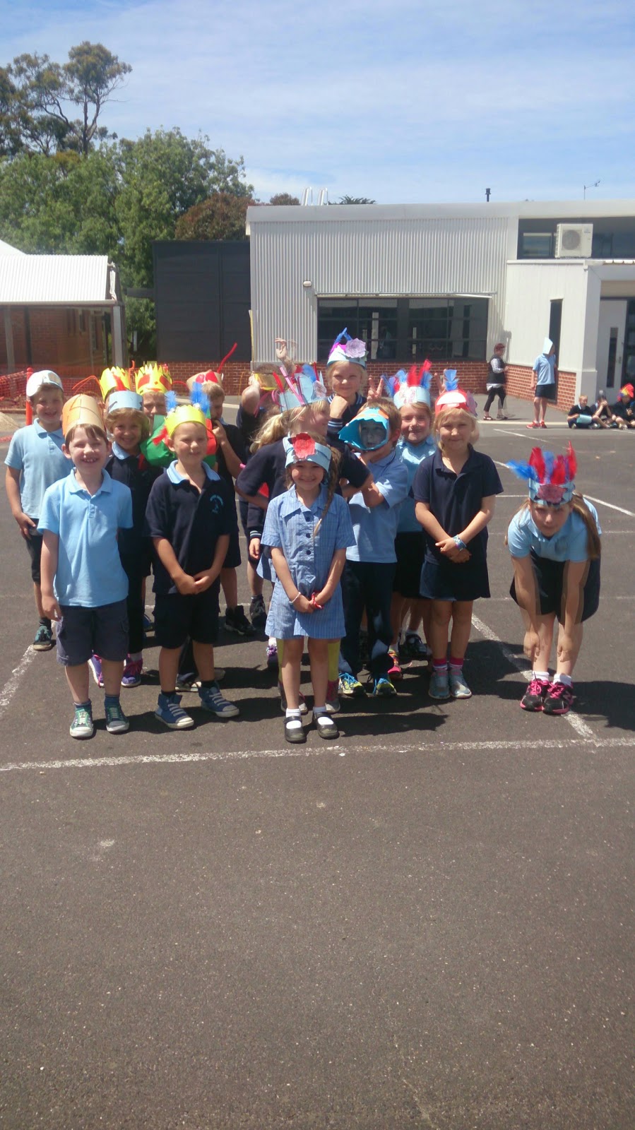 2014 Grade 1/2B's Learning Blog: Bittern Primary fashions on the field