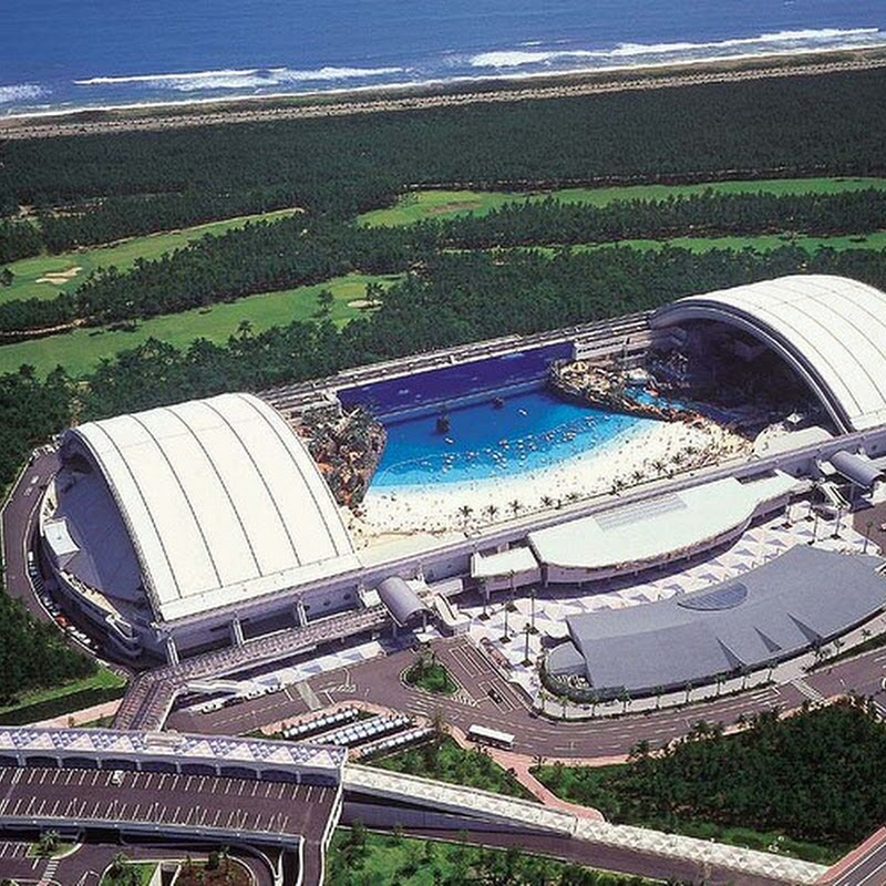 Seagaia Ocean Dome: An Artificial Beach in Japan