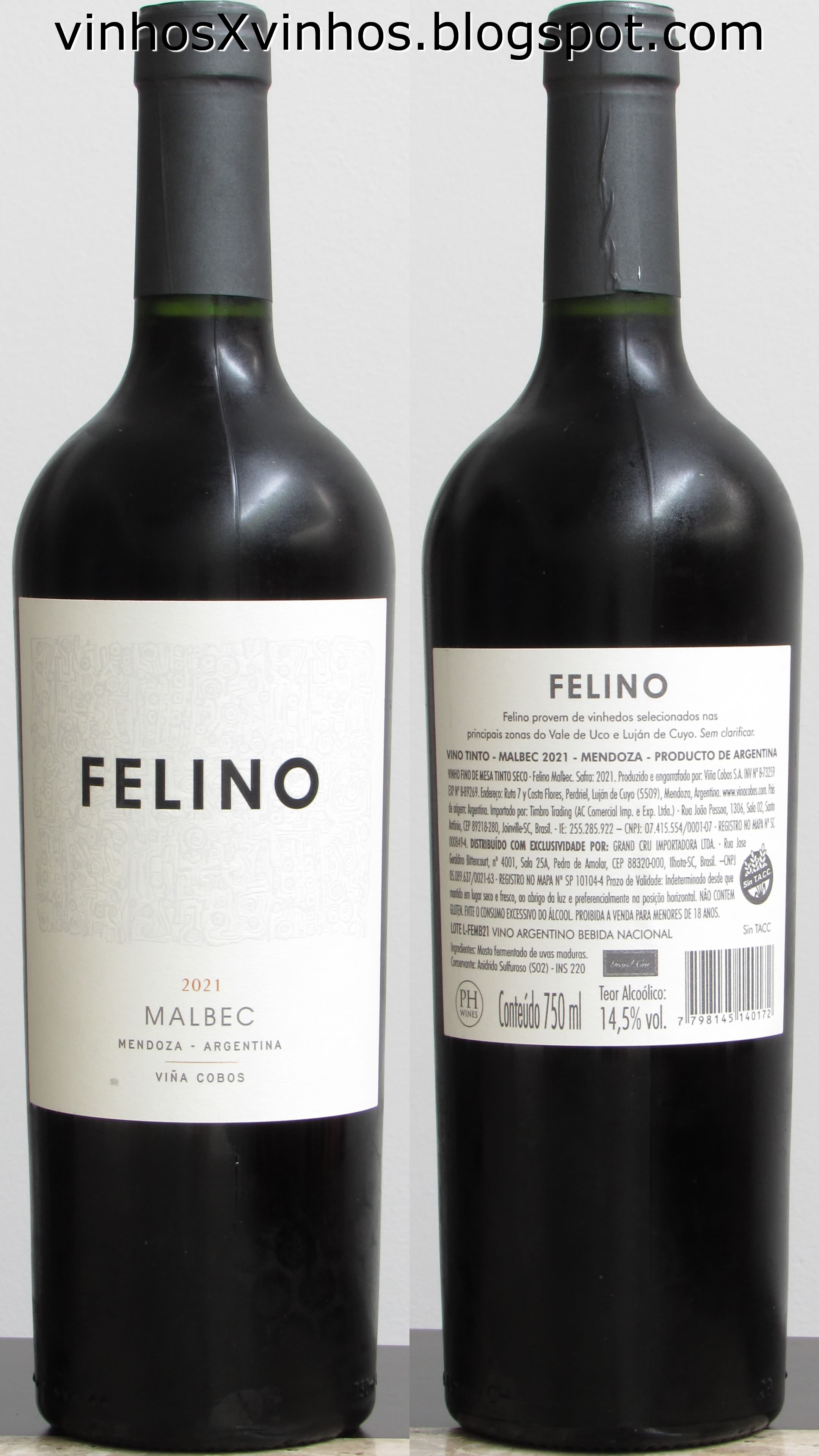 Vinhos x Vinhos: Felino Malbec