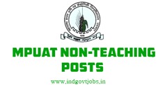 MPUAT Udaipur Recruitment 2013 Non-teaching Posts