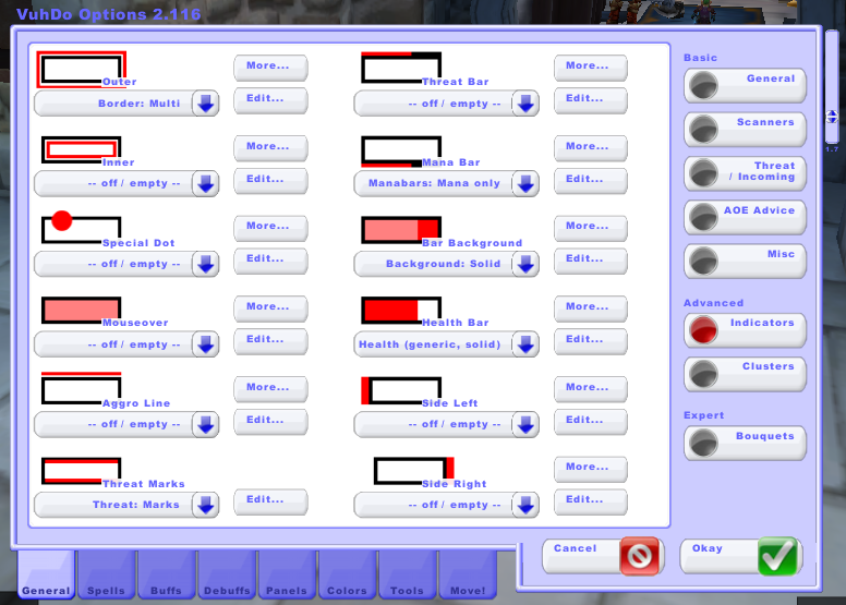 Vuhdo Guide: Vuhdo Setup Walkthrough