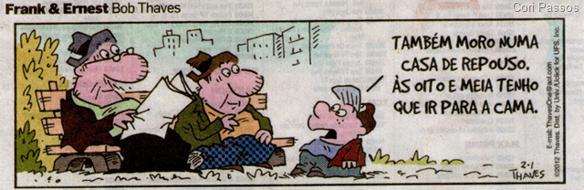 Historias em quadrinhos & tirinhas de jornal: Frank & Ernest, Bob Thaves