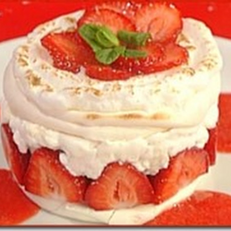 Meringata alle fragole