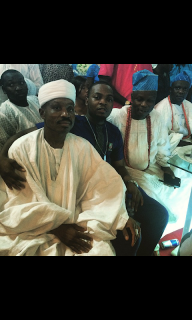 SEE: Olamide Spotted With Olofa Of Offa, Oba Elegushi | Photos