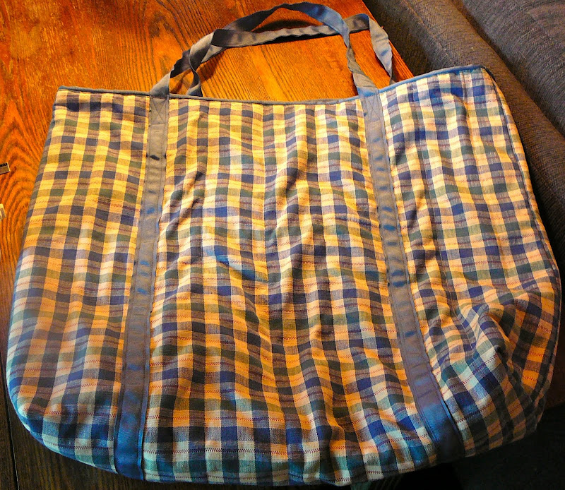 The Hidden Pantry: SEWING: Finnished Bag for Diane's Birthday