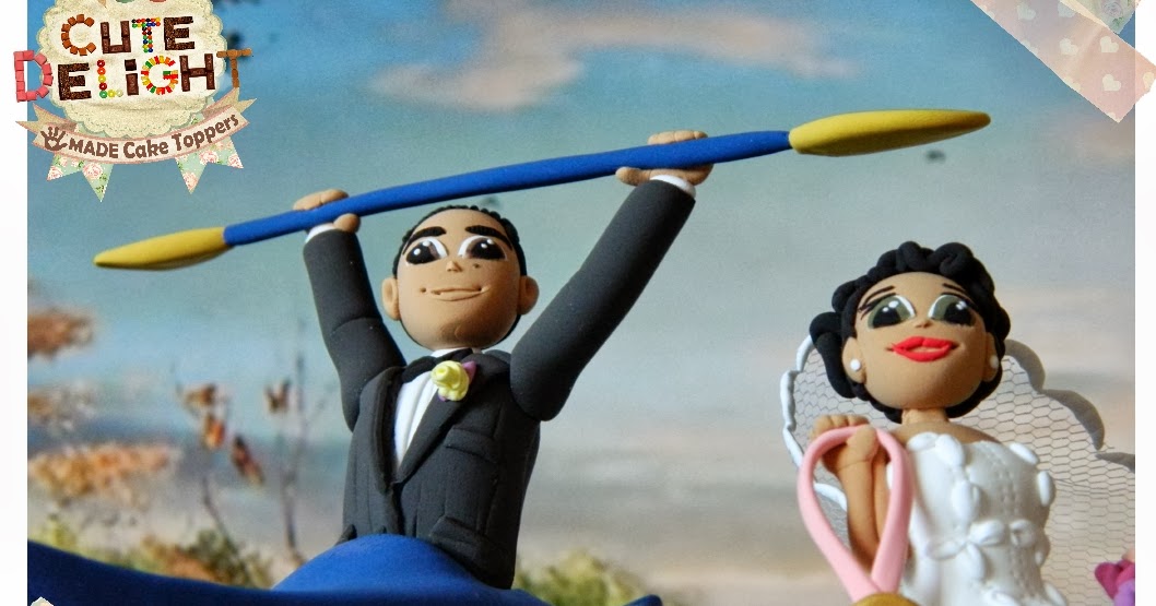 Wedding cake toppers, Custom Cake Topper, Funny cake toppers, Cake ...