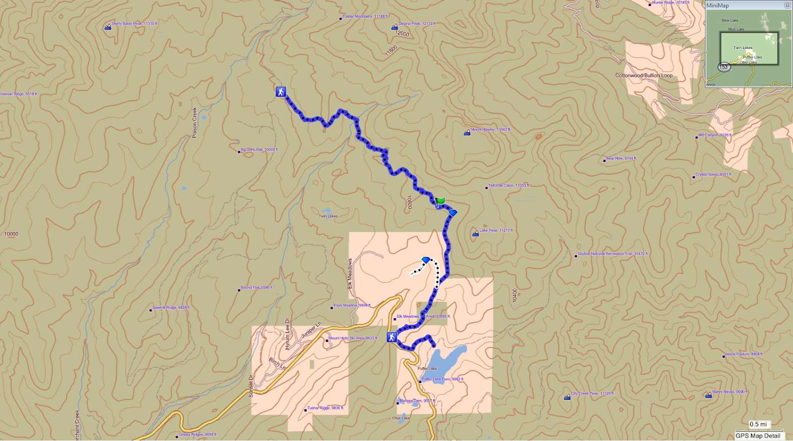 Trails Trekker: Puffer Lake to Big Johns Flat via Puffer Lake and ...