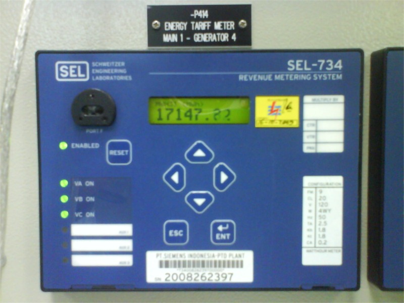 Revenue/Tarif Meter (SEL) Setting & Optical Data Communication ...