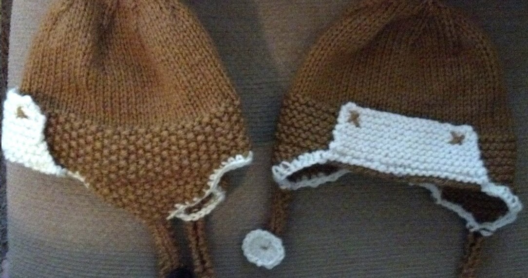 The Guilty Knitter: Aviator hat for high-flying toddlers