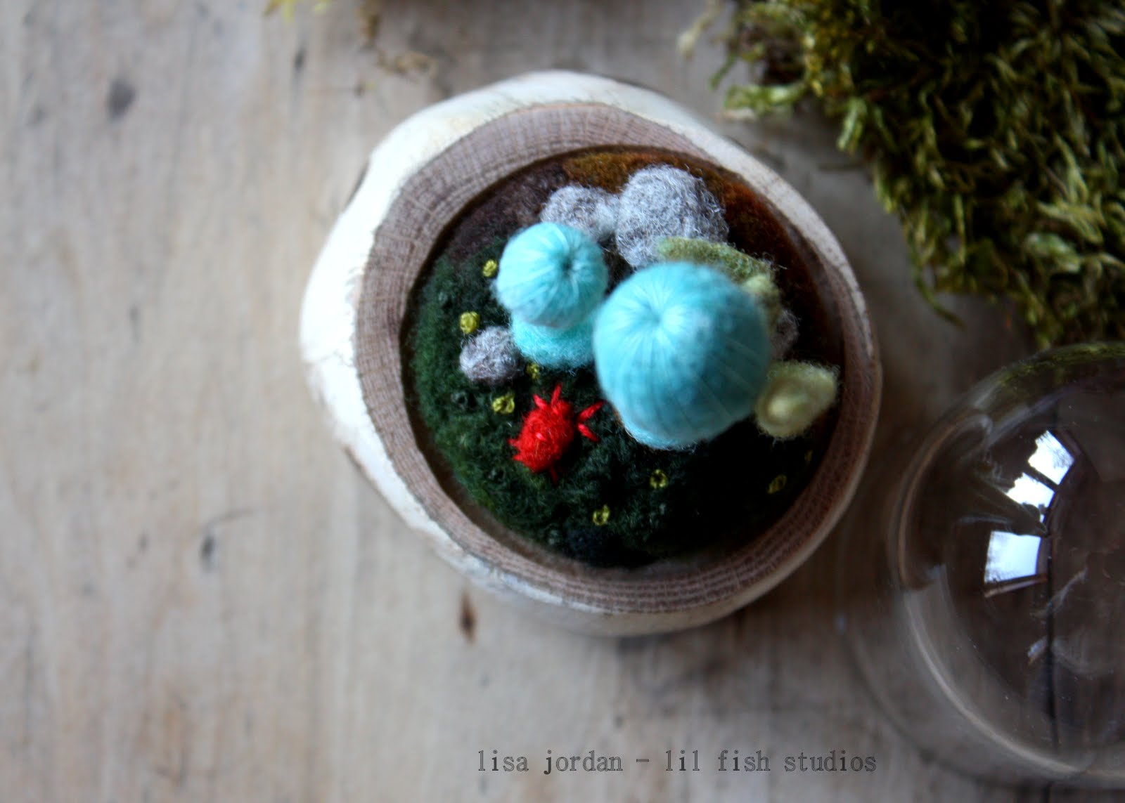 lil fish studios: captured - verdigris toadstool