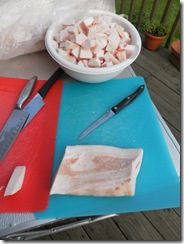 The Backyard Farmwife: Rendering Lard