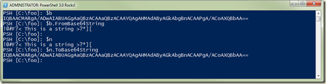 Under The Stairs Working With Base64 Strings In Powershell