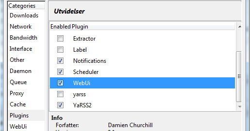 23732 computer blog: How to setup Deluge with Transdroid administration