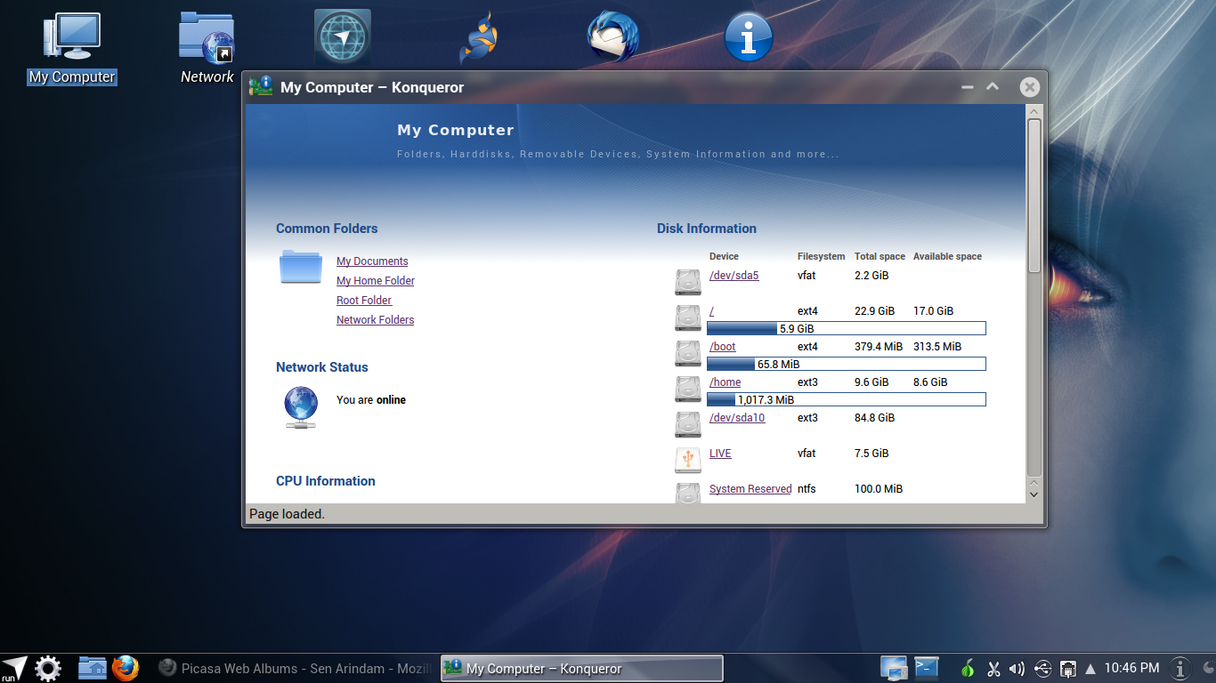 Darbar linux : Netrunner 13.06 "Enigma" Stealth Edition KDE Review : Secure your online privacy ...