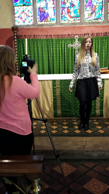 Ruby Rhodes A2 Media Studies : Photos of Filming
