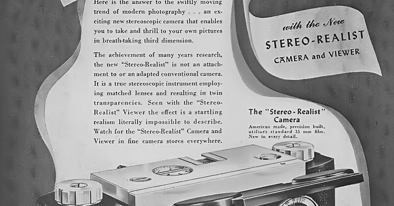 Film Camera Galleries: Stereo-Realist Camera and Viewer