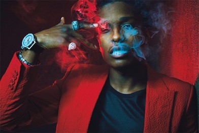 ESPELHO DA MODA: ASAP ROCKY NA CAPA DA L'UOMO VOGUE