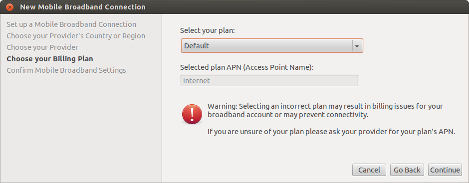 UbuntuHak: Configuring Mobile Broadband in Ubuntu