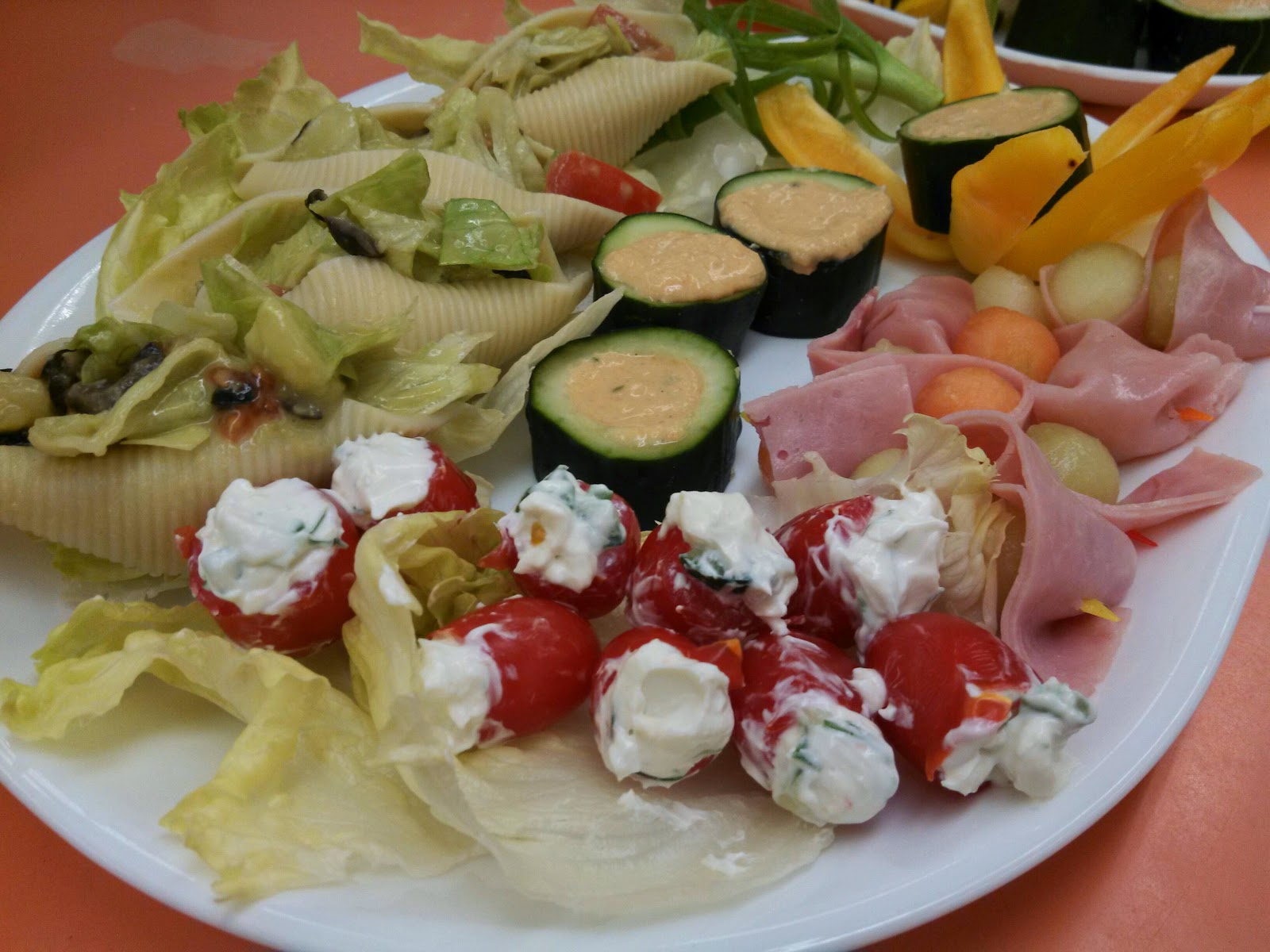 MzKaylaPinz: Health Fair Appetizers Garde Manger Unit