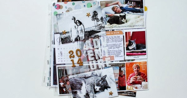 Fabulous Adventures of Listgirl: 2014 Project Life | Title Page + Process