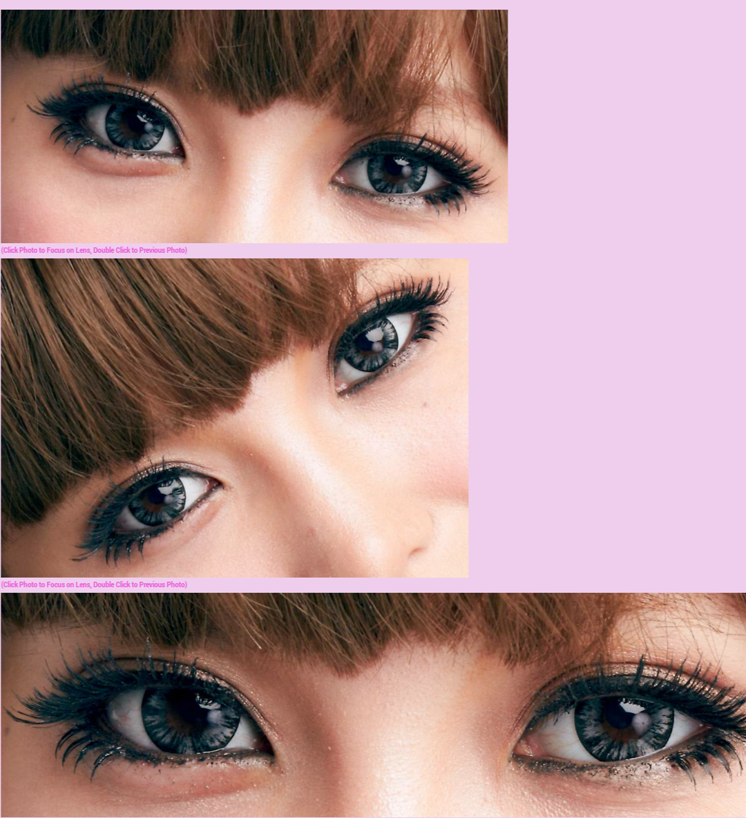 Adelaide's blog: Contact lenses Part 1 of 6 Luxury Babe Lens