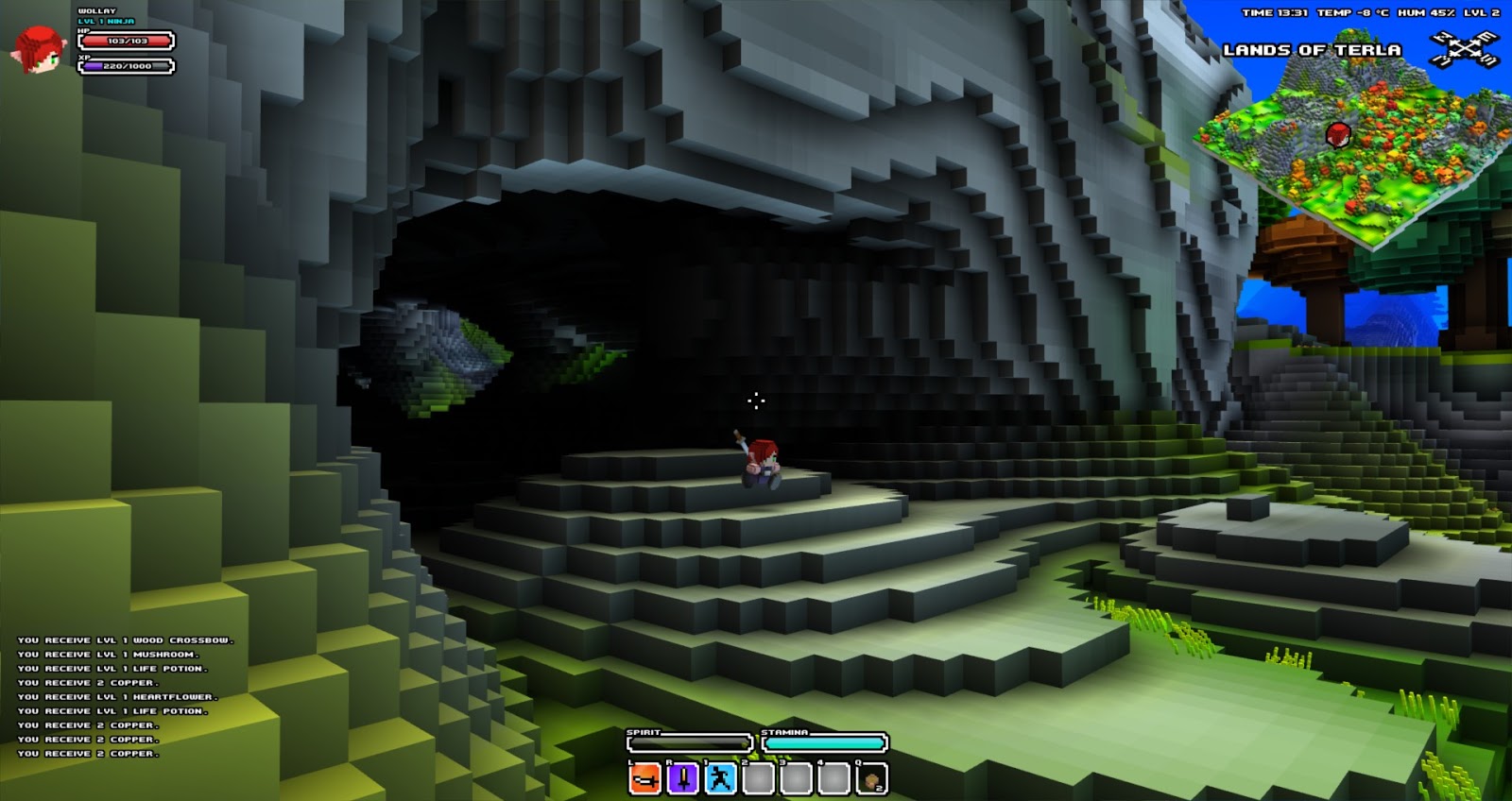 Indie Retro News: Cubeworld - Voxel-based exploration RPG