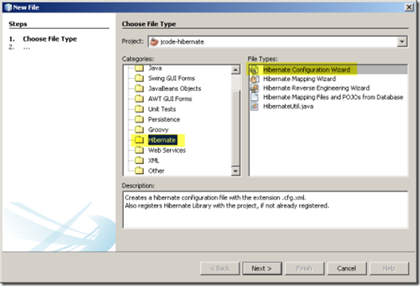 Desarrollando con Hibernate 4 en el IDE Netbeans 7.2. | SOFTPEI ...