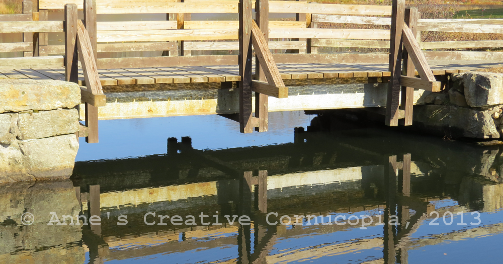 Anne's Creative Cornucopia: Bridge Reflection - Photograph