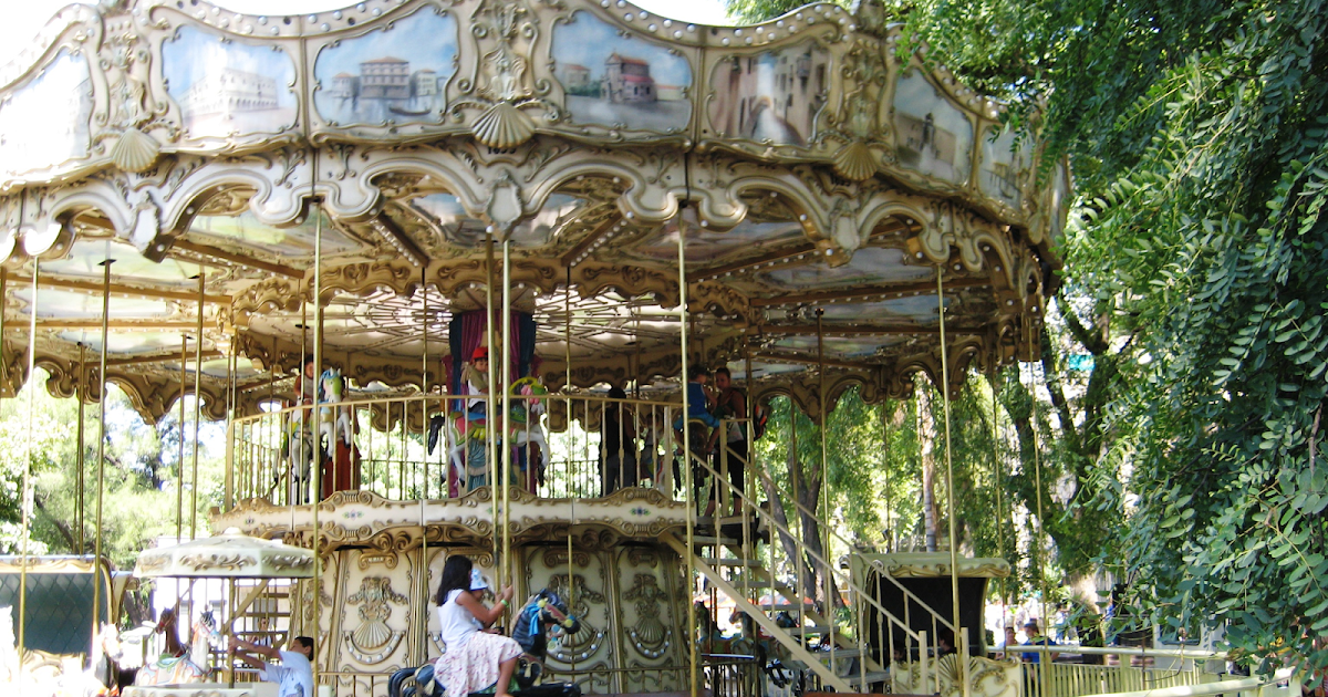 Krautland News: Antique merry-go-round [image]