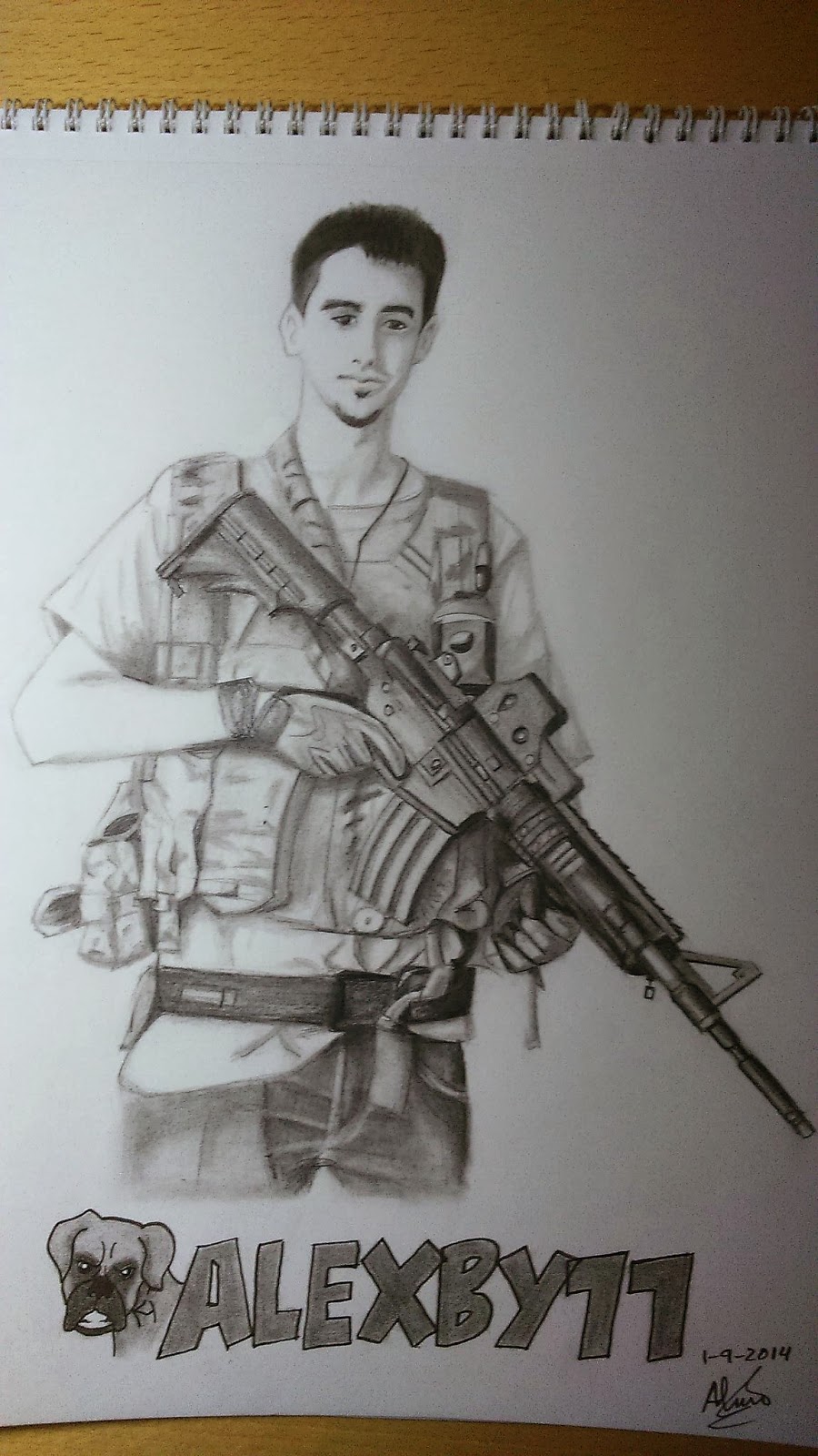 Dibujos gamers y otakus : Dibujo de aLexBY11