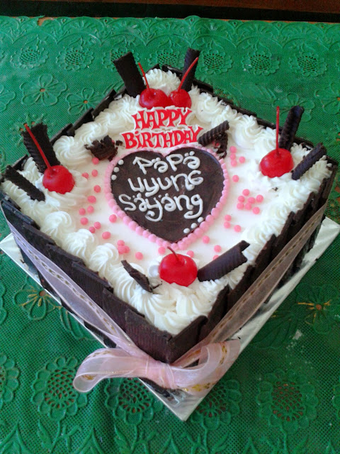 Asty'Cake: Tart ultah untuk suami