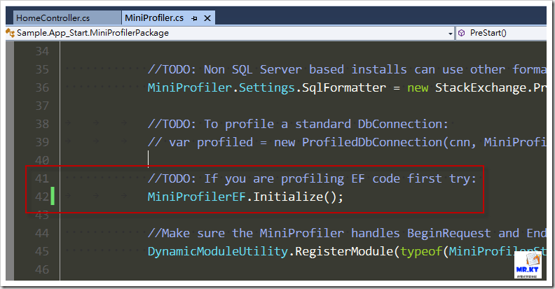 Mrkt 的程式學習筆記 Aspnet Mvc 4 使用 Miniprofiler 的調整方式