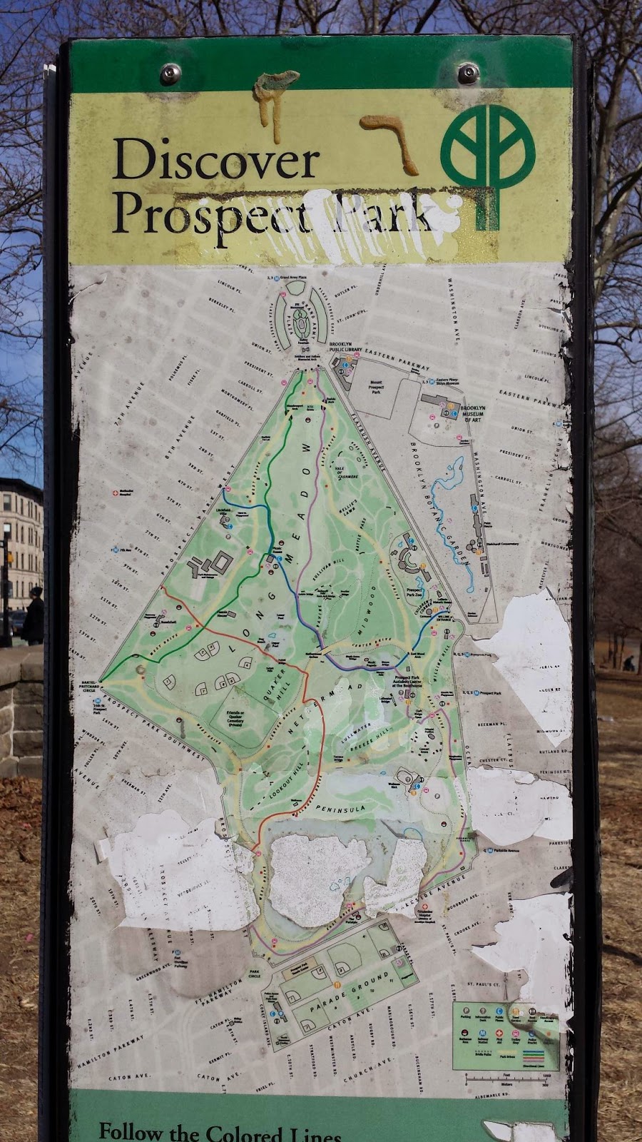 A Bunch of Lonesome Heroes: Old Prospect Park Map