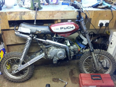 Mopeds at dawn: Reassembling the puch magnum X