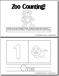 The Zoo Count and Color Books