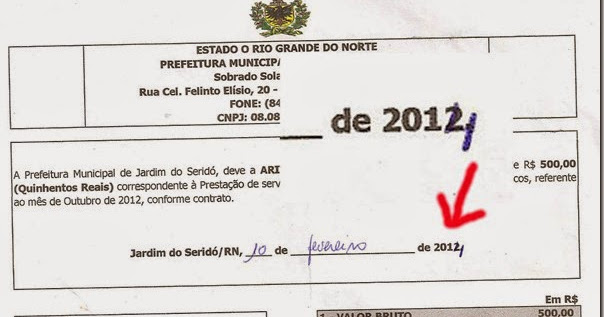 Blog Barra Pesada: DOCUMENTO RASURADO É APRESENTADO EM PRESTAÇÃO DE ...