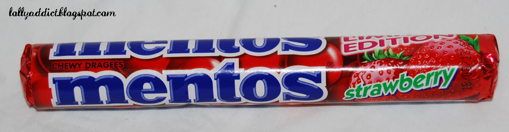 Lolly Addict - Australian Confectionery Reviews: Mentos Raspberry, and ...