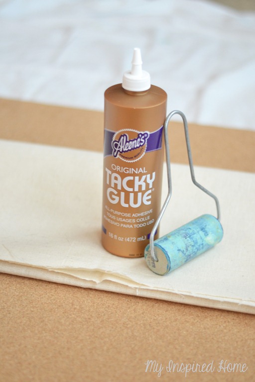 My Inspired Home: DIY: Framed Memo Board