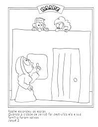 Desenhos biblicos: Raabe