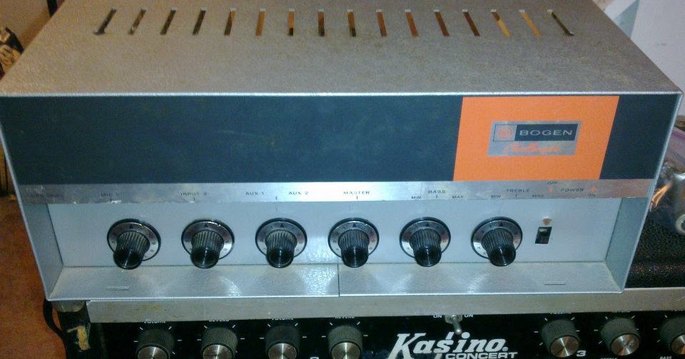 Paul P's Amps: Bogen CHB-35A Conversion