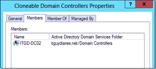 IT Guy Diaries: Domain Controller Cloning with Windows Server 2012